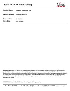 Sopachem Life Sciences poloxamer-188-solution-sds - Sopachem Life Sciences